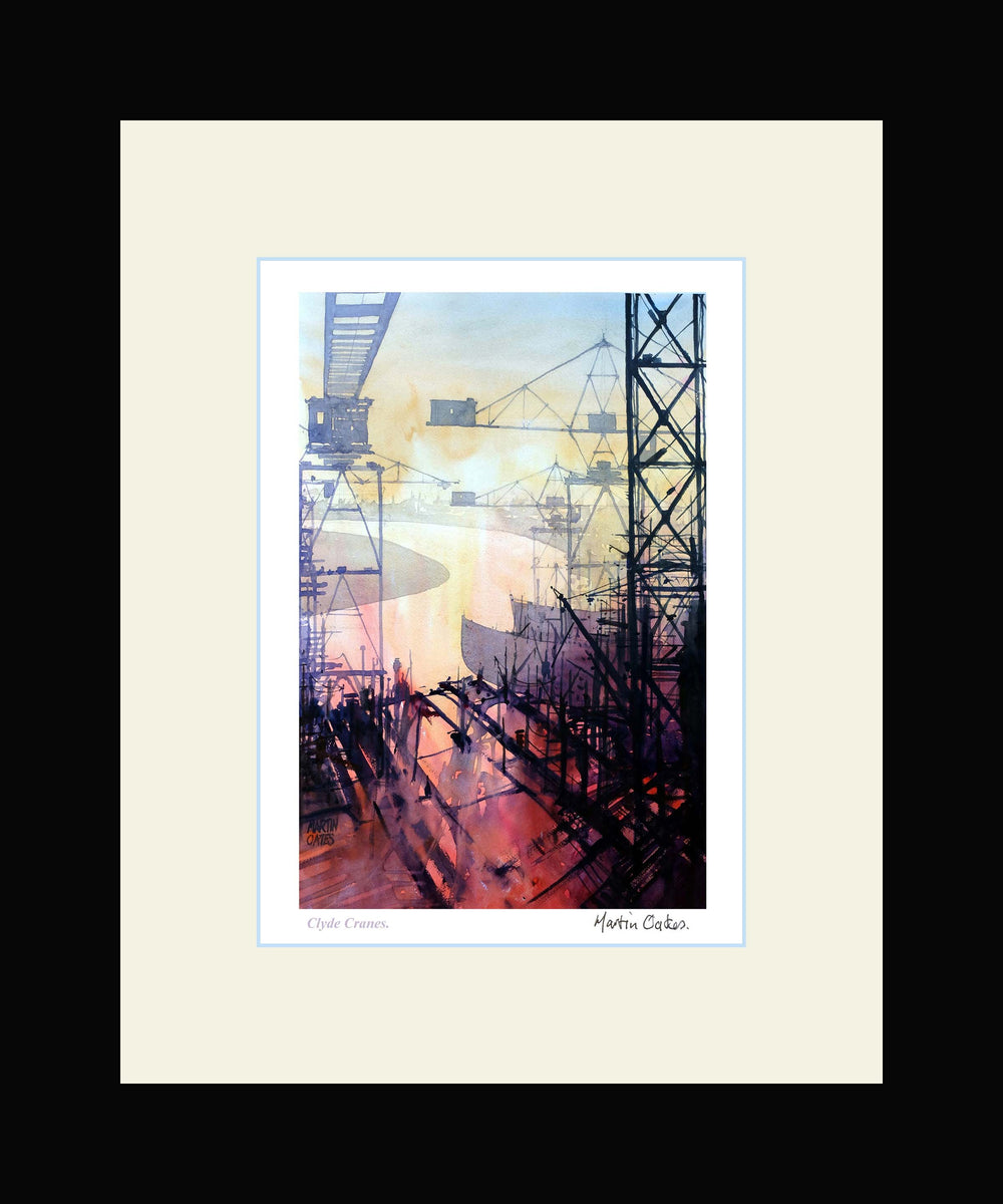 Clyde Cranes – Martin Oates Art