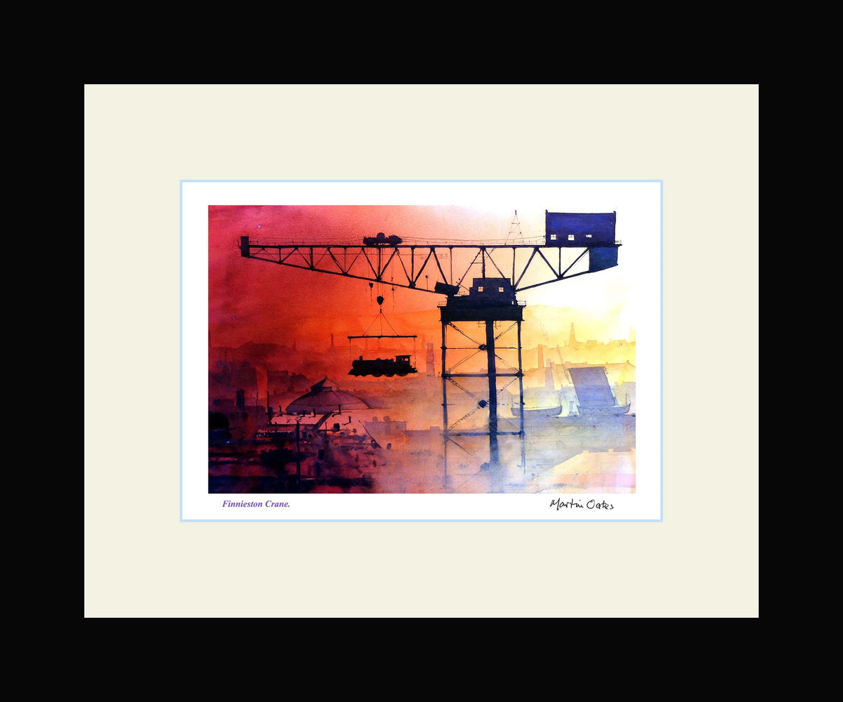 Finnieston Crane – Martin Oates Art