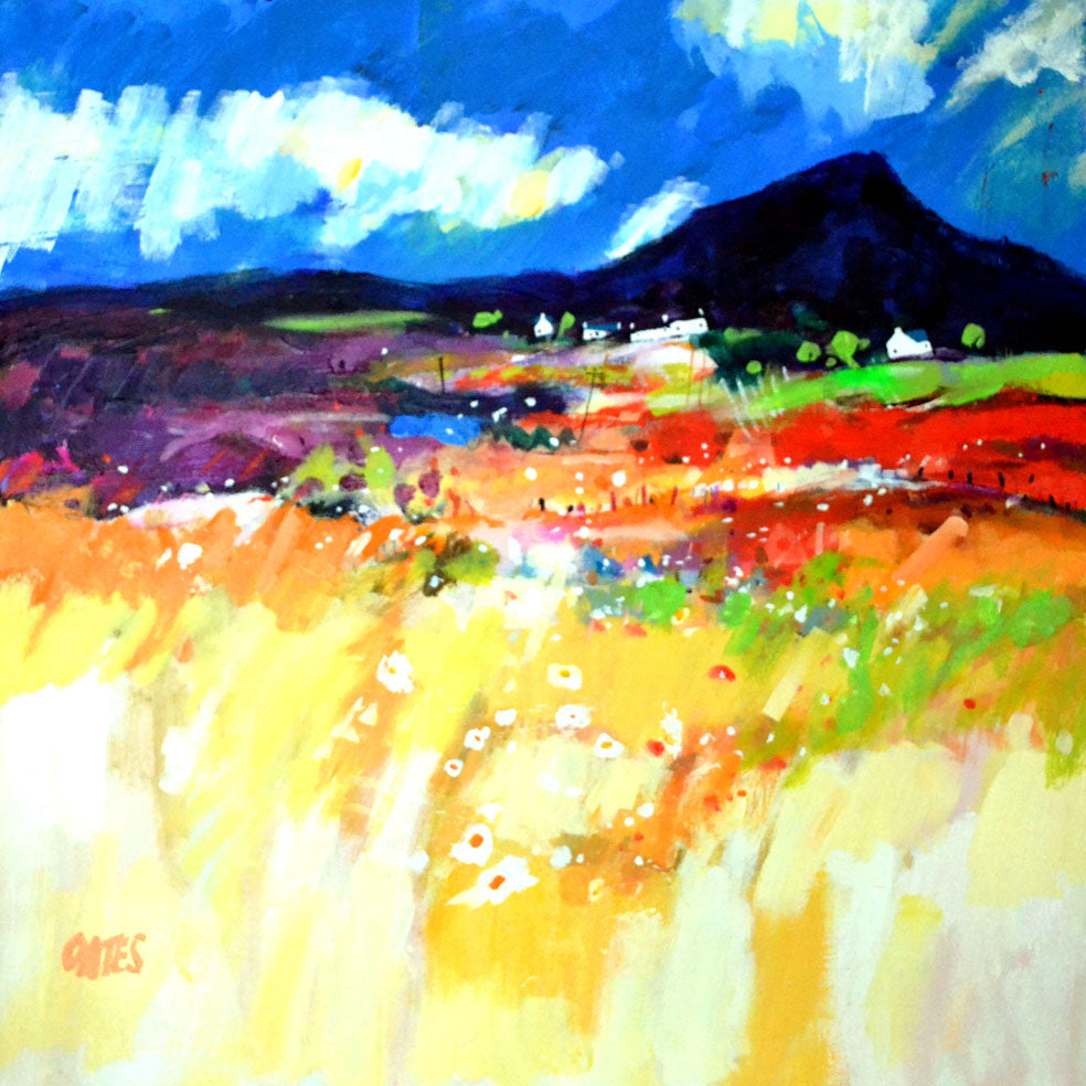 Goatfell Square Print – Martin Oates Art